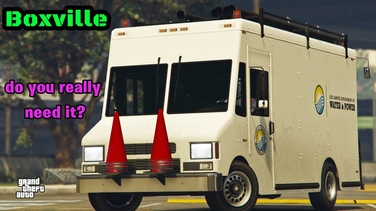 GTA Online | Boxville Review | Do you need a van like this? | GMC Step ...