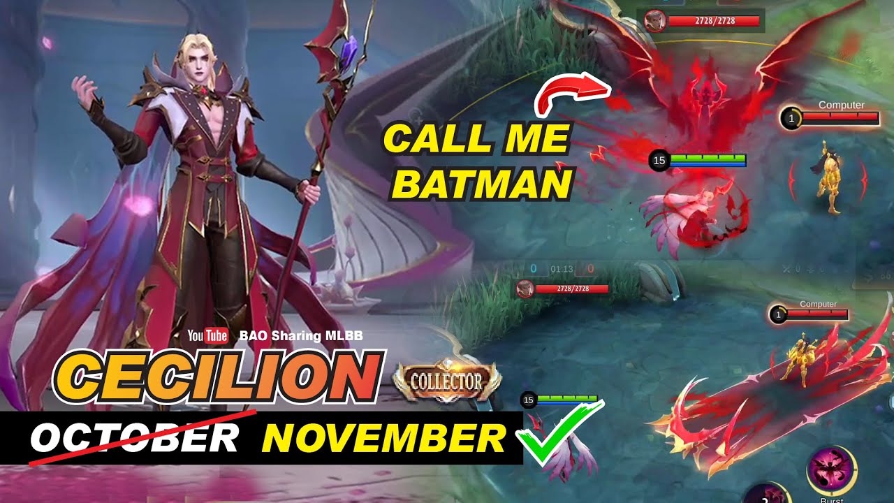 Cecilion Collector Skin Release on November 2022 (NOT OCTOBER ...