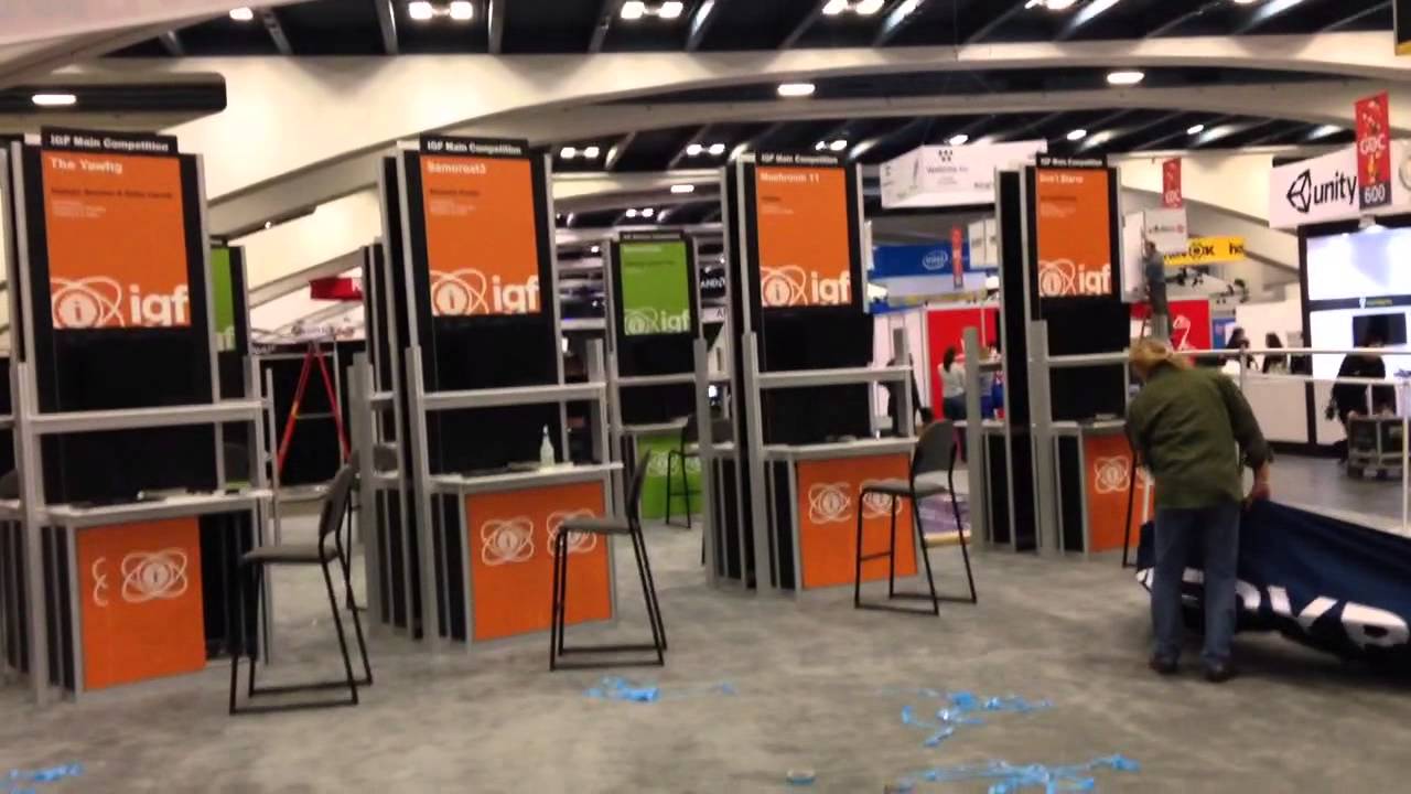 GDC booth prep - YouTube