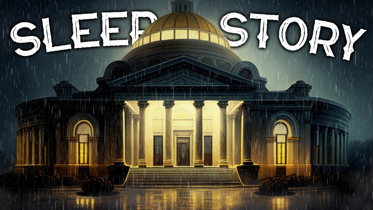 A Rainy Night in The Museum - Guided Sleep Story with soothing Sounds ...