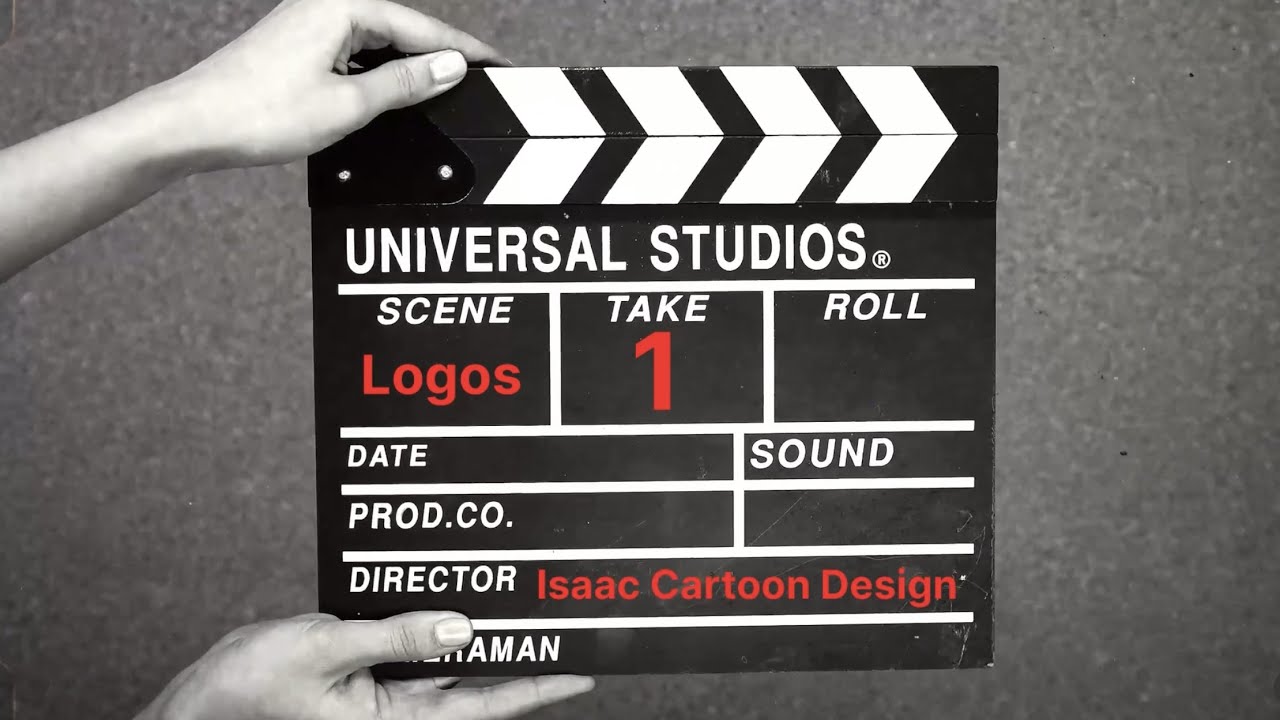 Logos Compilation by Isaac Cartoon Design - YouTube
