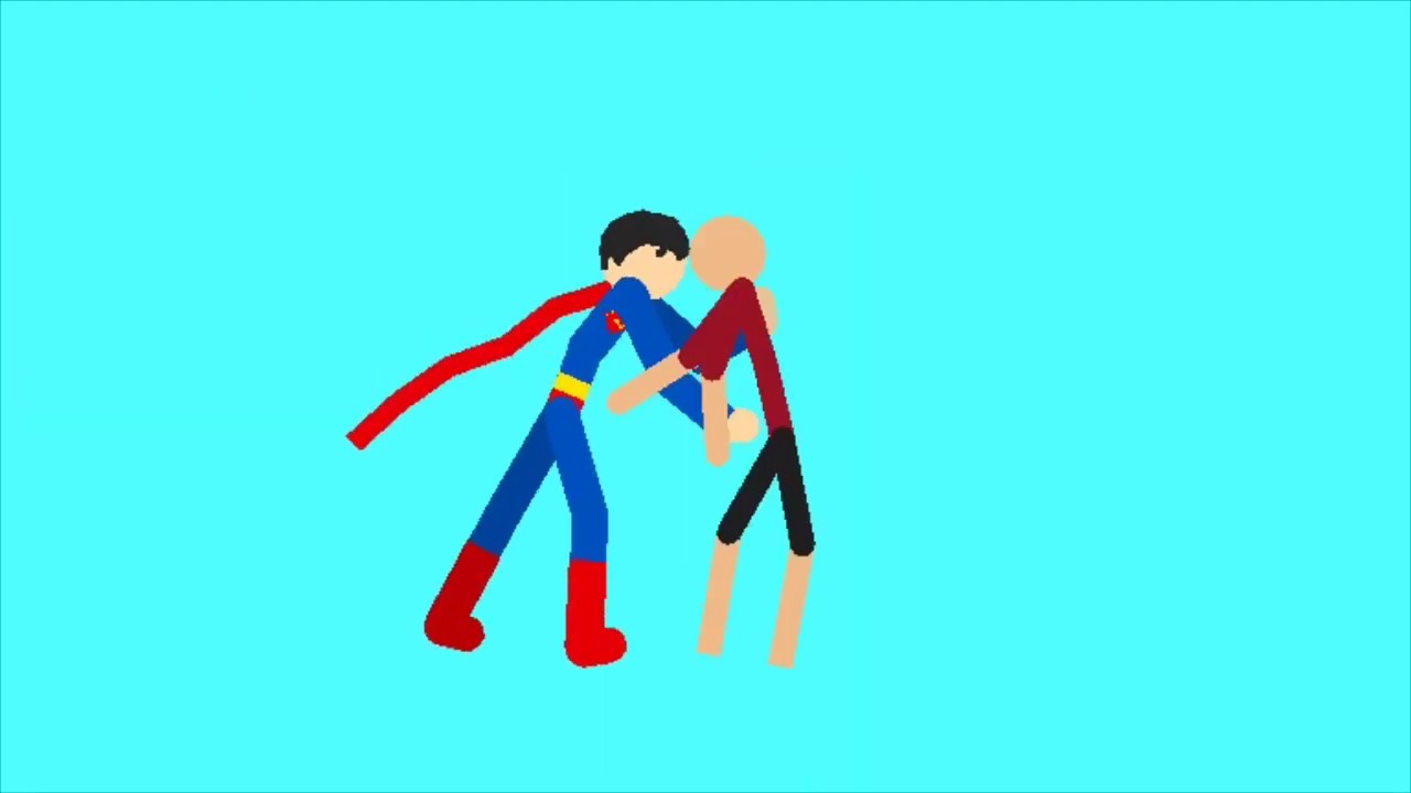 Superman In Stick Nodes - YouTube