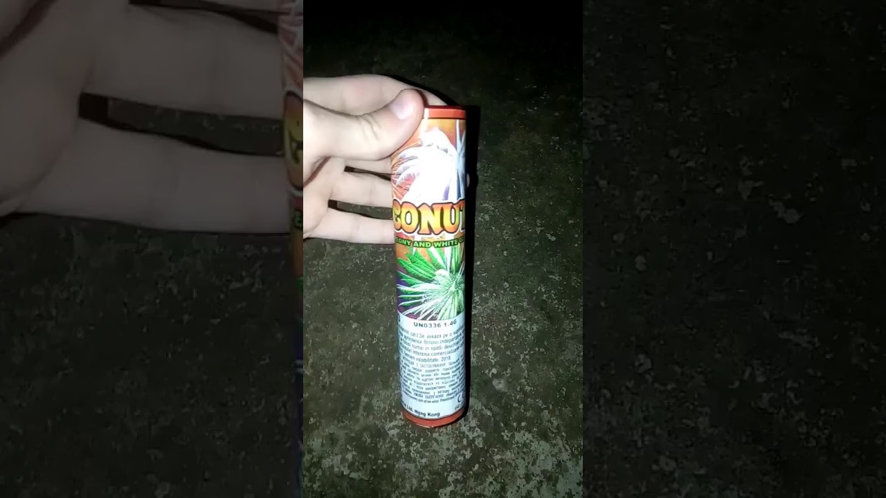 Coconut firework(Revelion 2017-2018) - YouTube