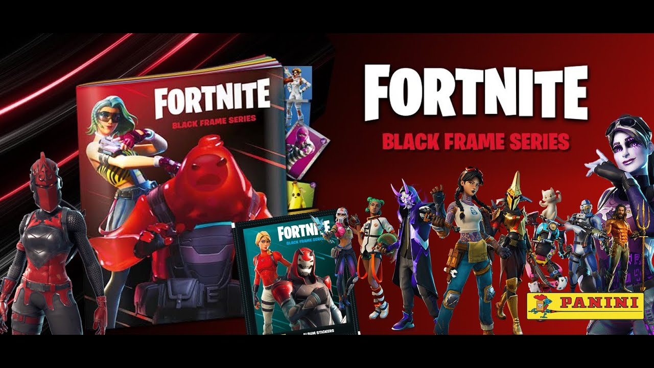 Fortnite Black Frame Starter Pack - YouTube