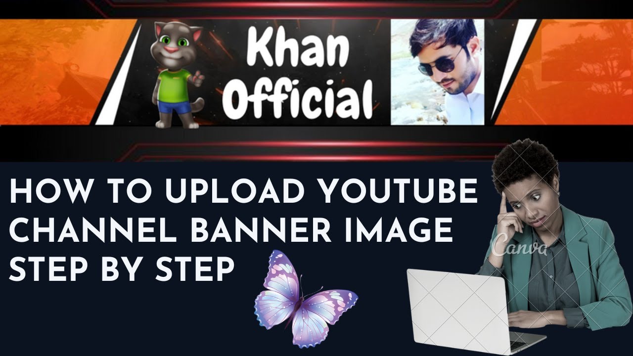 How to Upload YouTube Channel Banner Image Step by Step - YouTube