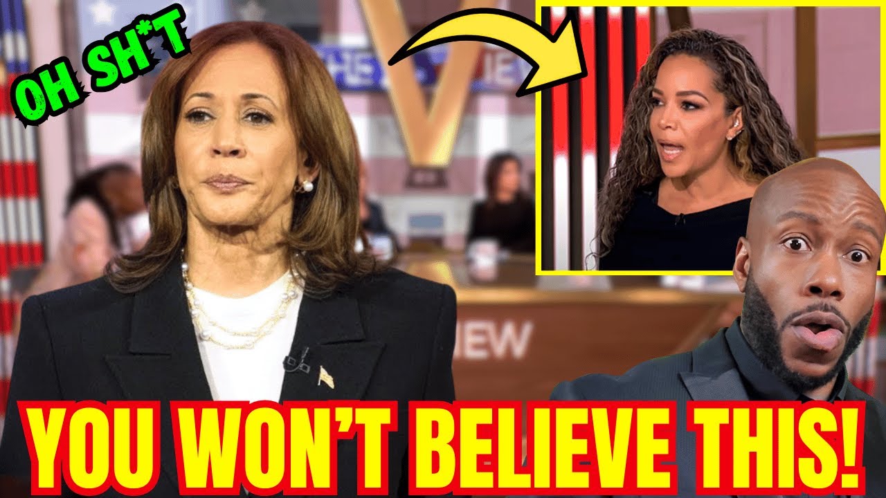 Sunny Hostin 'The View' Host WALKS OUT CRYING After Kamala Drops ...
