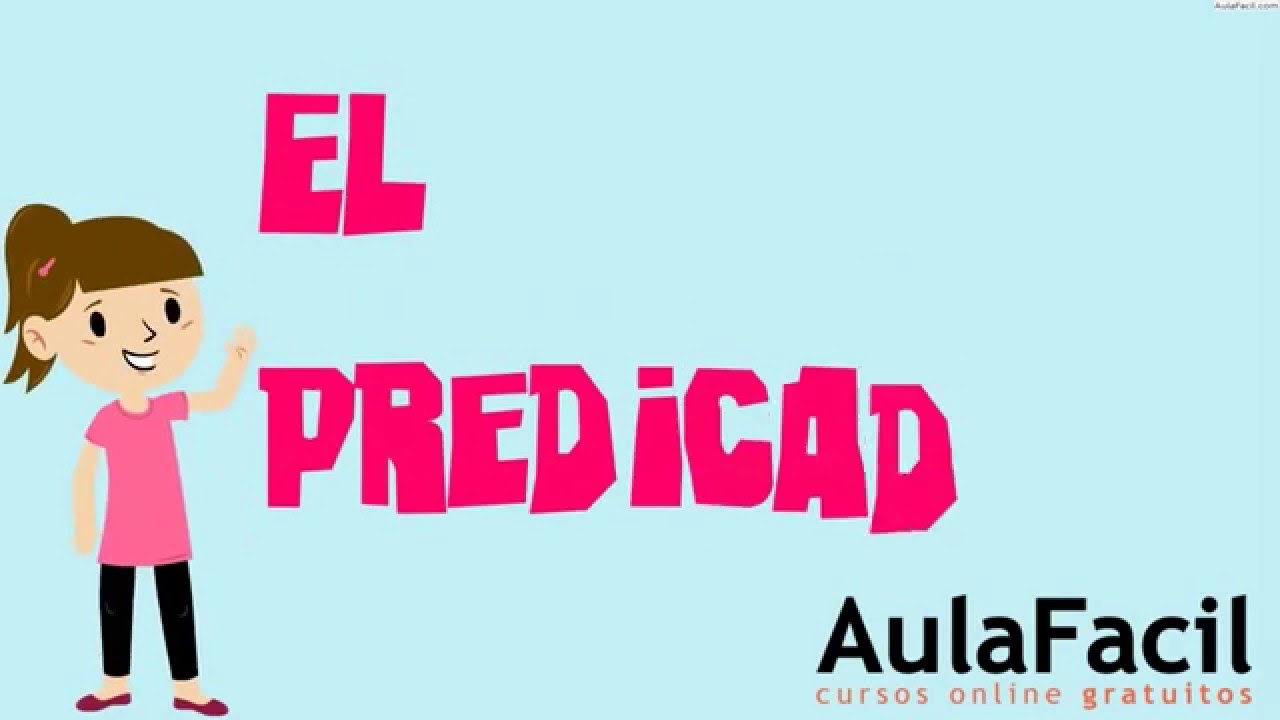 El Predicado/Lengua 2 ESO/AulaFacil.com - YouTube