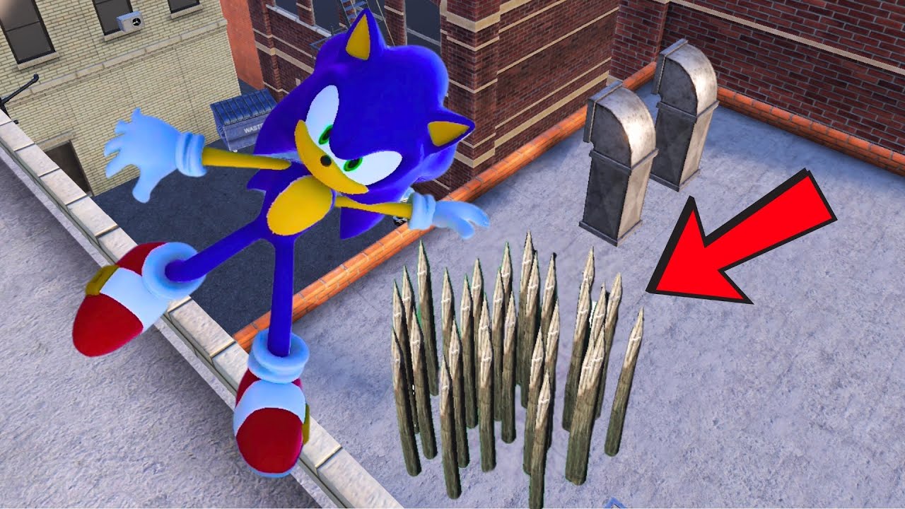 Sonic NPC Ragdoll Physics Compilation #17 | Overgrowth - YouTube