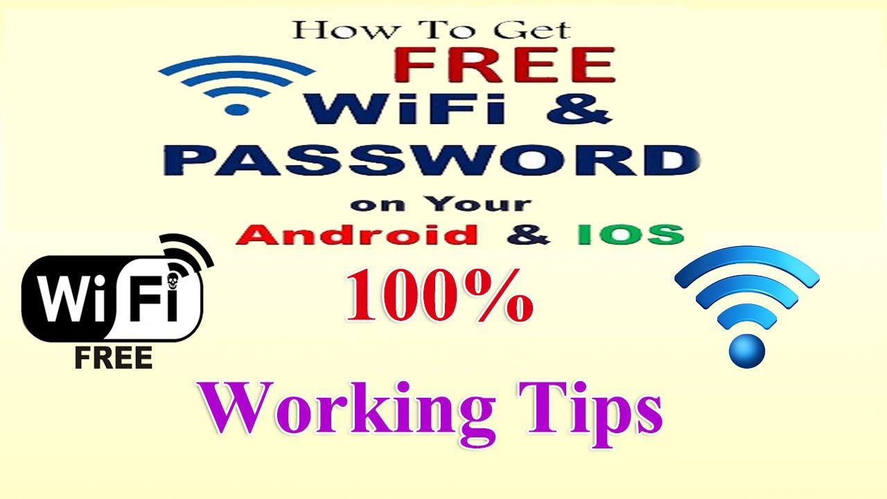 How To Use Free WiFi Everywhere and Get Password on Your Android | iOS ...