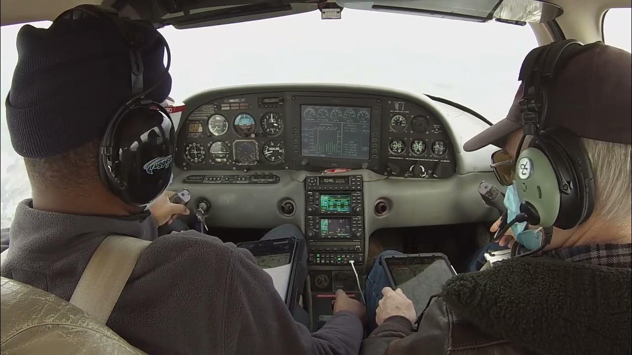 IFR training part 3 pattern A and B with Rnav 2 back into khfd - YouTube