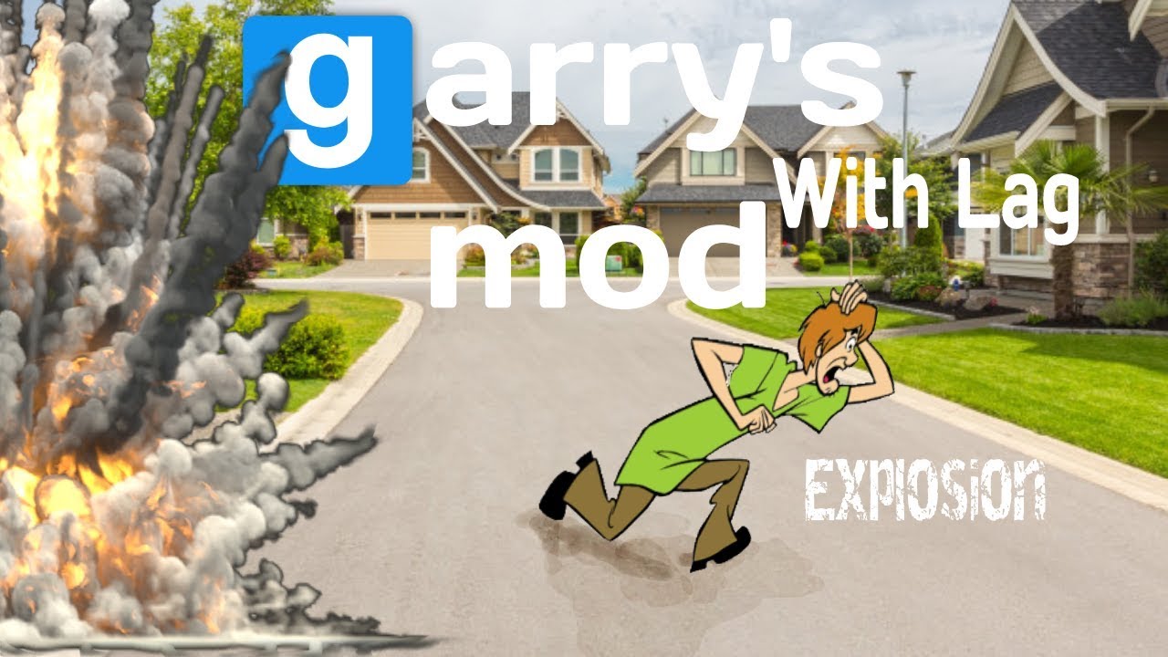 BIG Garry's Mod EXPLOSION (with lag) - YouTube