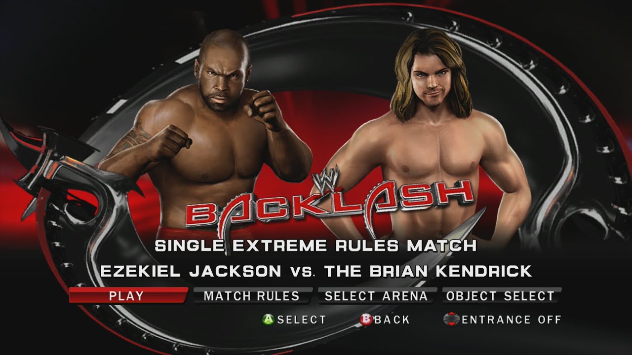 WWE SmackDown vs. Raw 2010 | Ezekiel Jackson vs. The Brian Kendrick ...