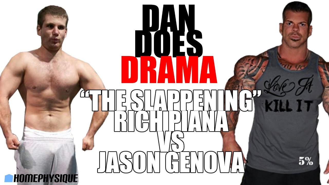 DanDoesDrama - Rich Piana VS Jason Genova - The Slappening - YouTube