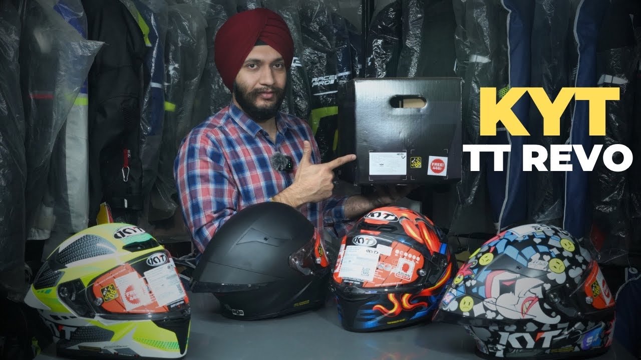 KYT TT REVO With New Extended Spoiler 🔥 - YouTube