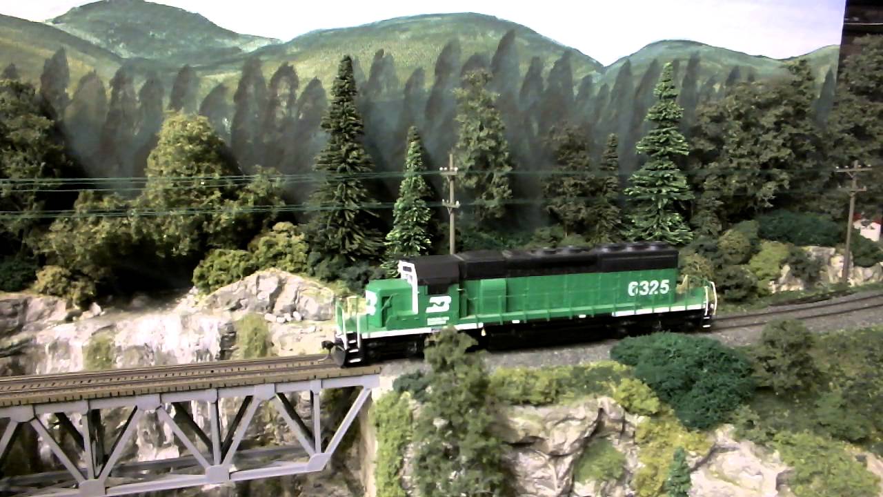 SD40 2 BN #6325 - YouTube