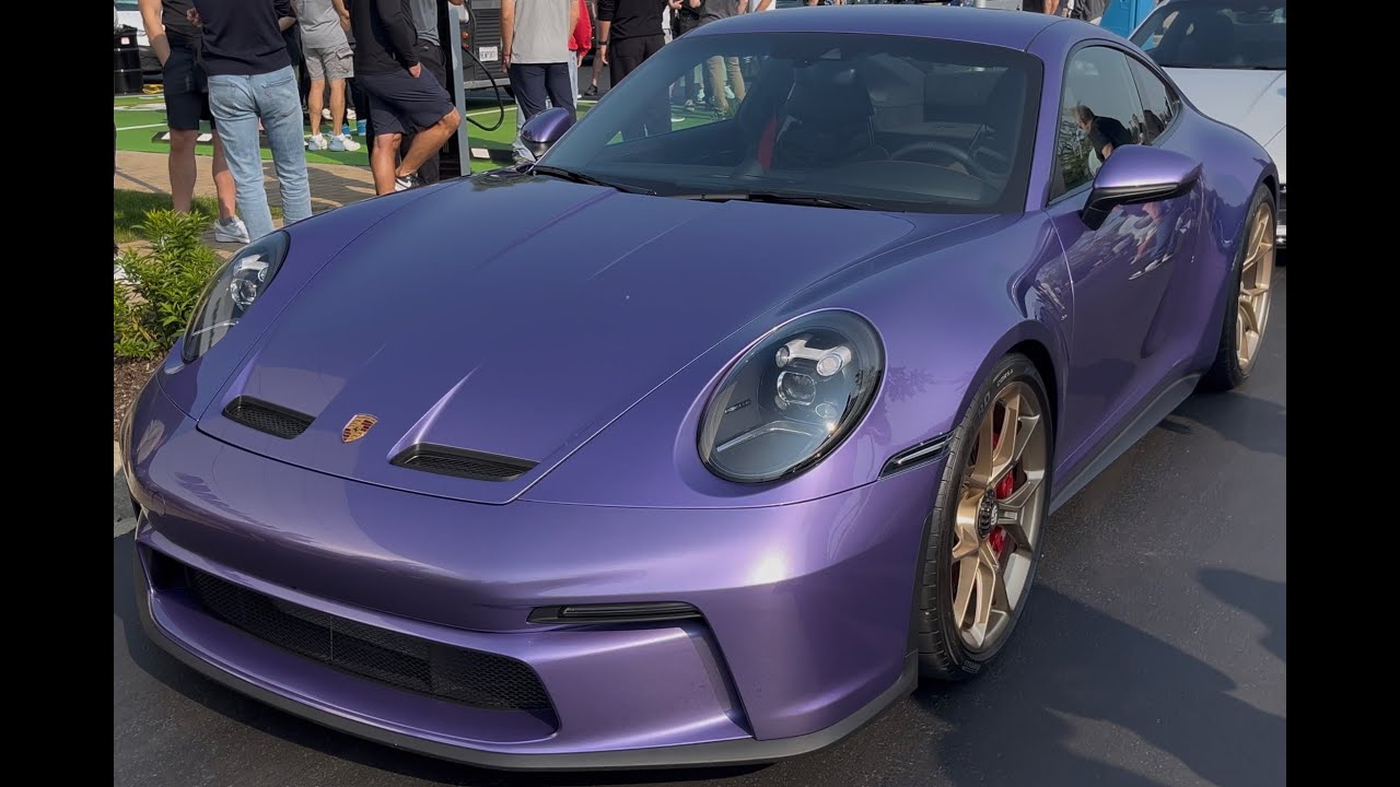 Viola Purple Metallic Porsche 911 GT3 Touring 992.1 - Walkaround [4K ...