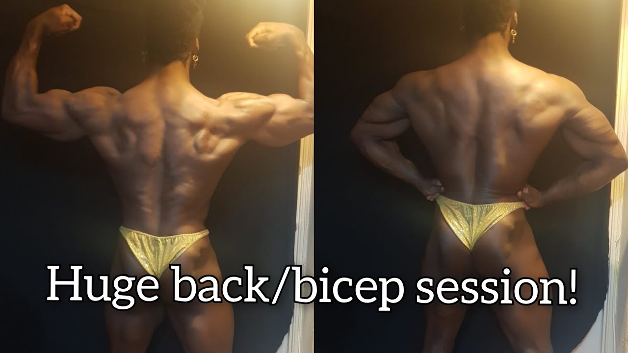 Huge back & biceps session! - YouTube