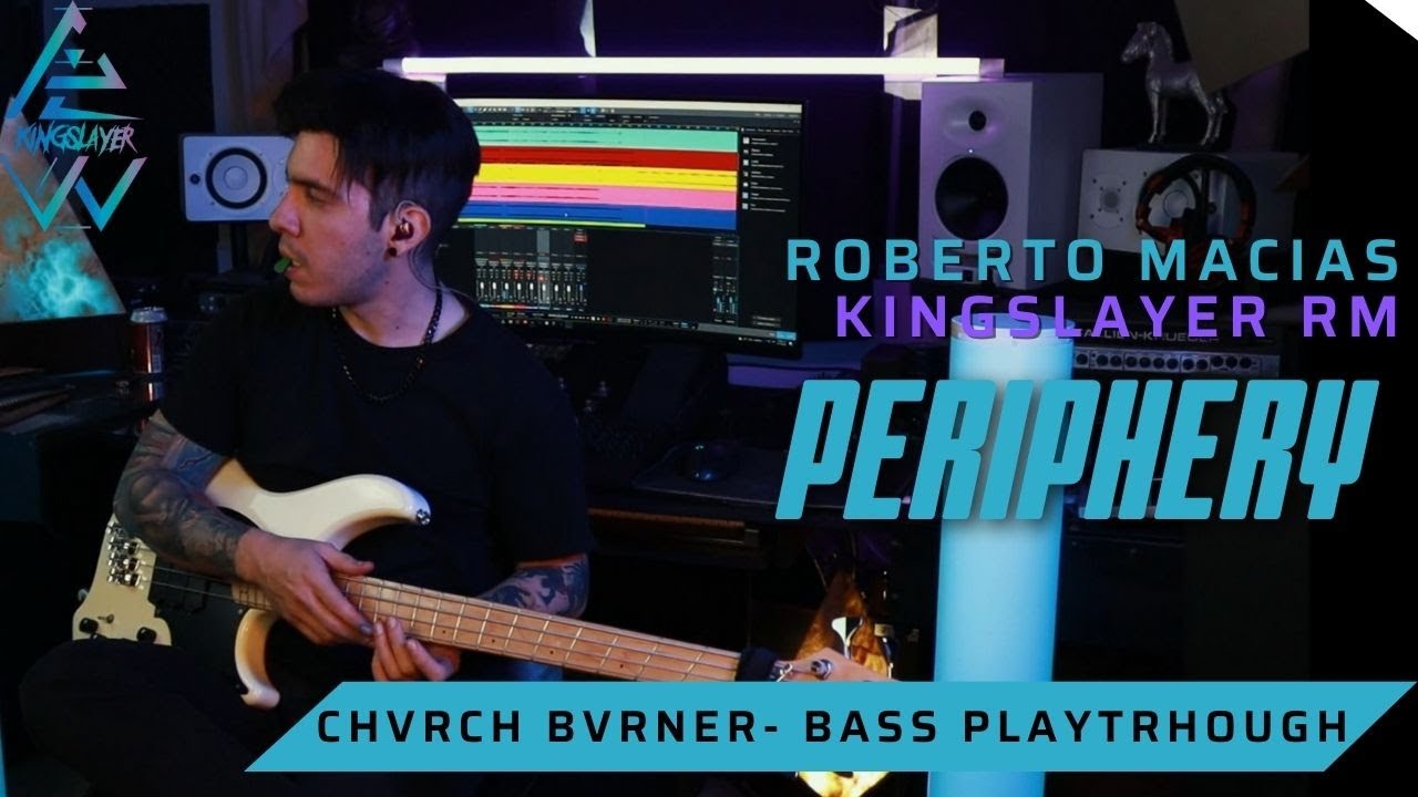 CHVRCH BVRNER Periphery Bass Cover With Tabs #periphery #basscover # ...