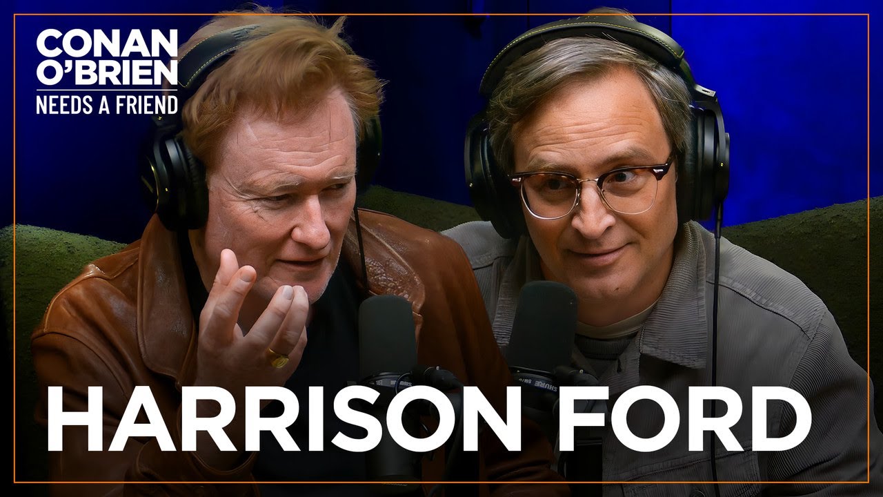 Conan Worries About How Matt Gourley Will Act Around Harrison Ford ...