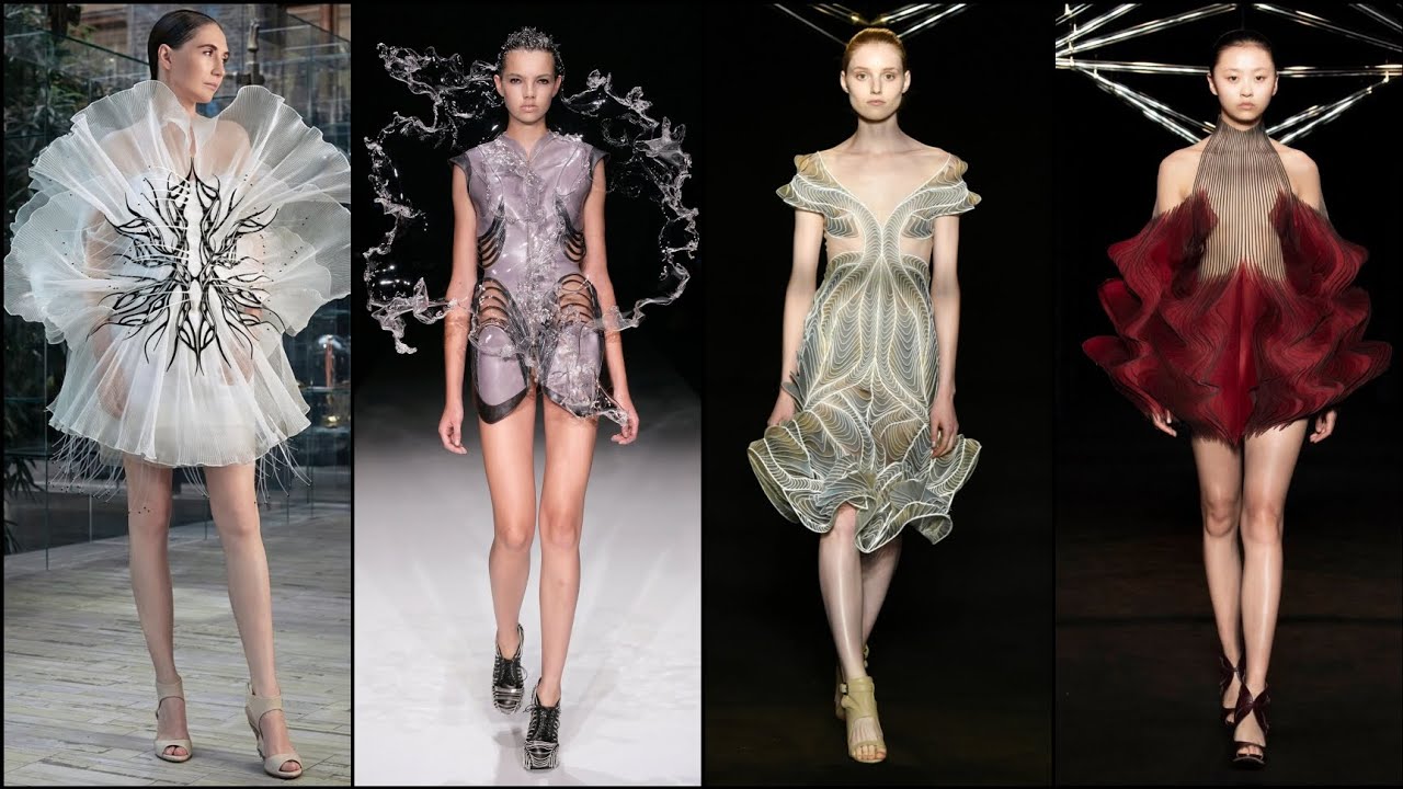IRIS VAN HERPEN'S Unique Dress Designs - YouTube