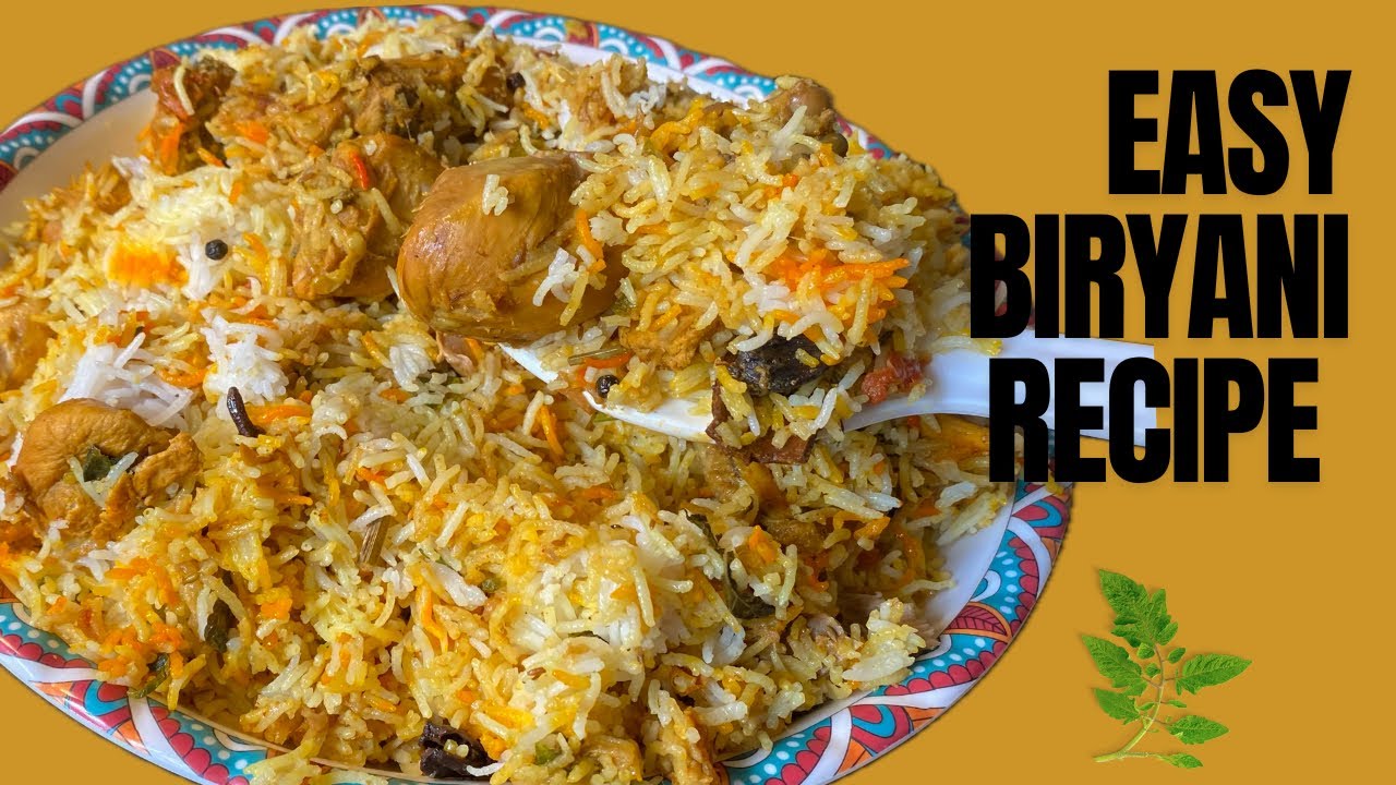 Simple Biryani Recipe for beginners | Chicken Biryani Recipe - YouTube