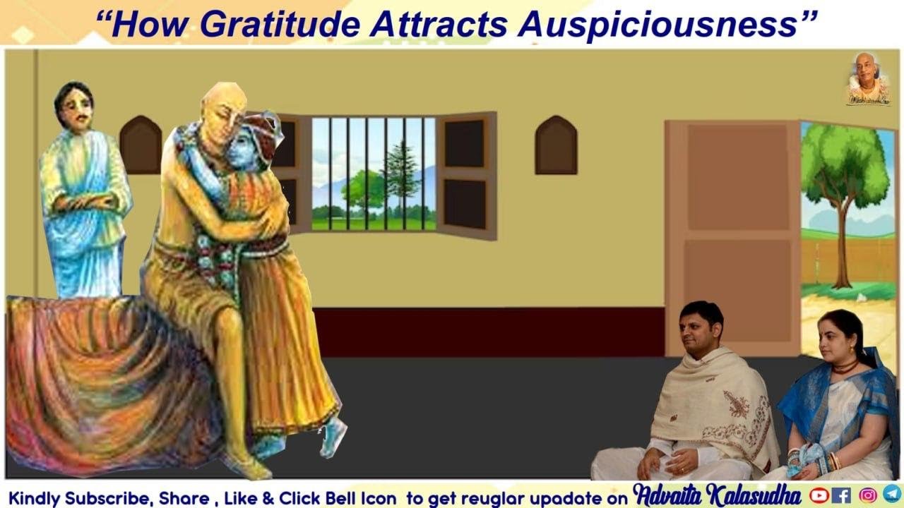 How Gratitude Attracts Auspiciousness - YouTube