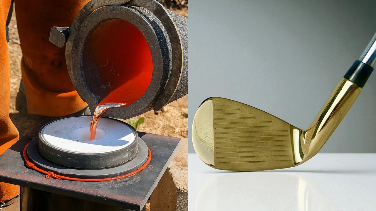 We Made Golf Clubs Out of Bronze & Tested Them - YouTube