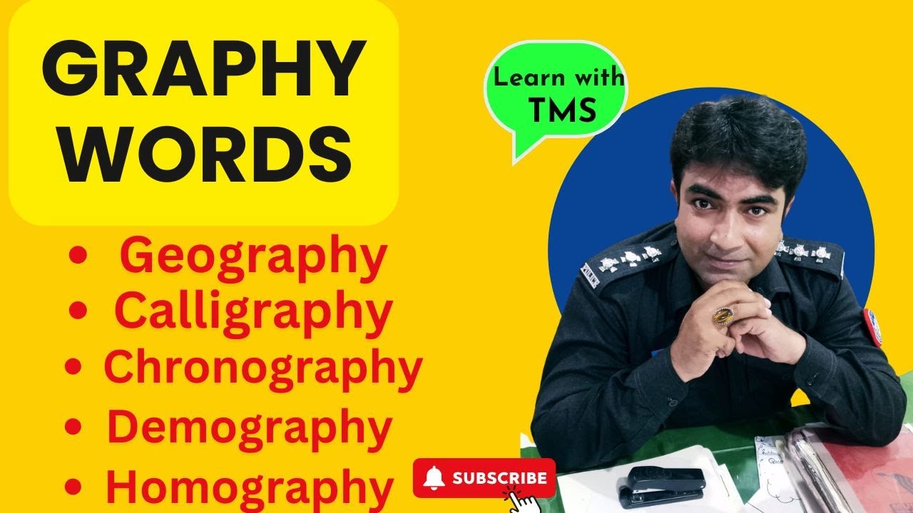 Unlocking 'Graphy' Words | Clear Definitions of Calligraphy, Geography ...