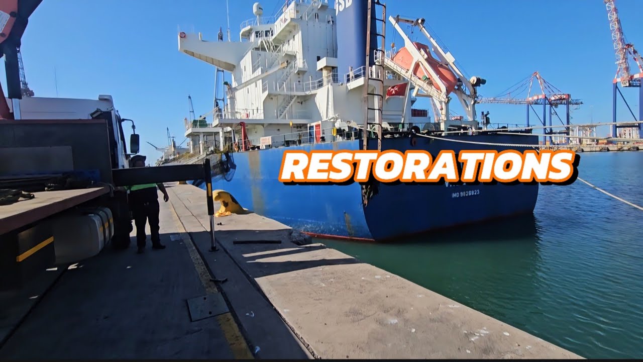 QUAYSIDE STAINLESS STEEL LADDERS EXTRACTION AND RESTORATIONS - YouTube