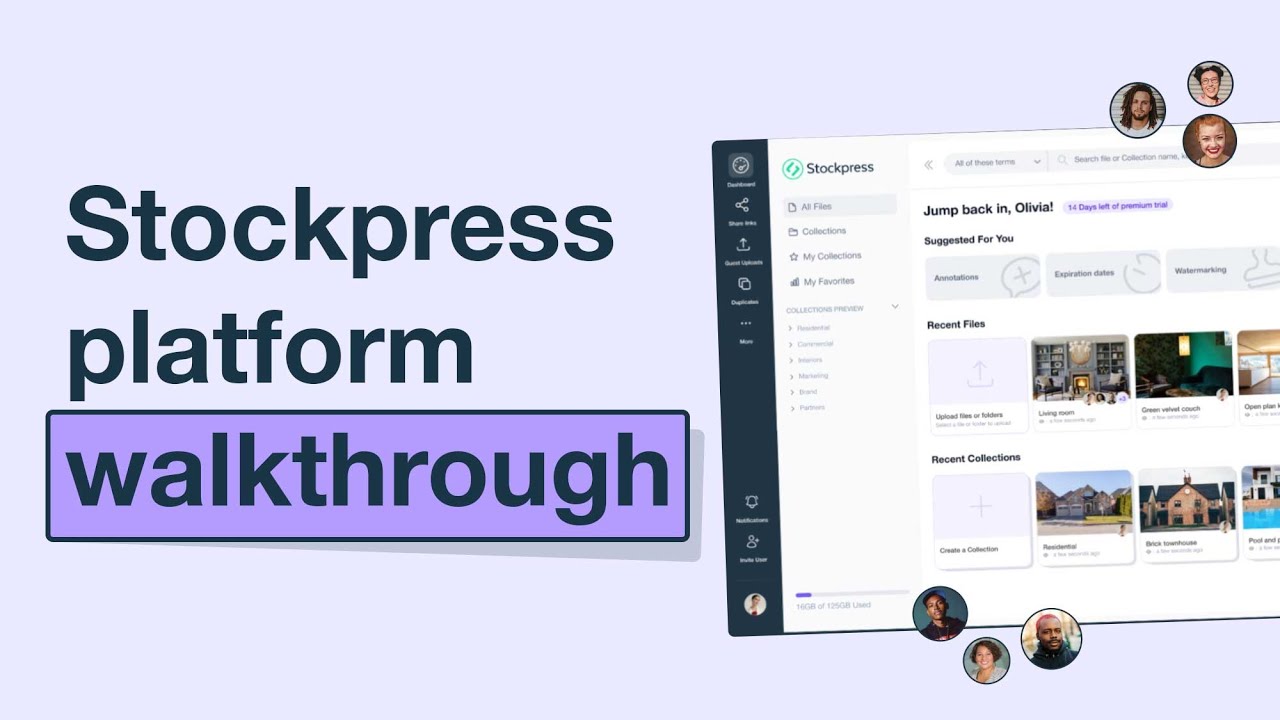 Stockpress platform walkthrough - YouTube