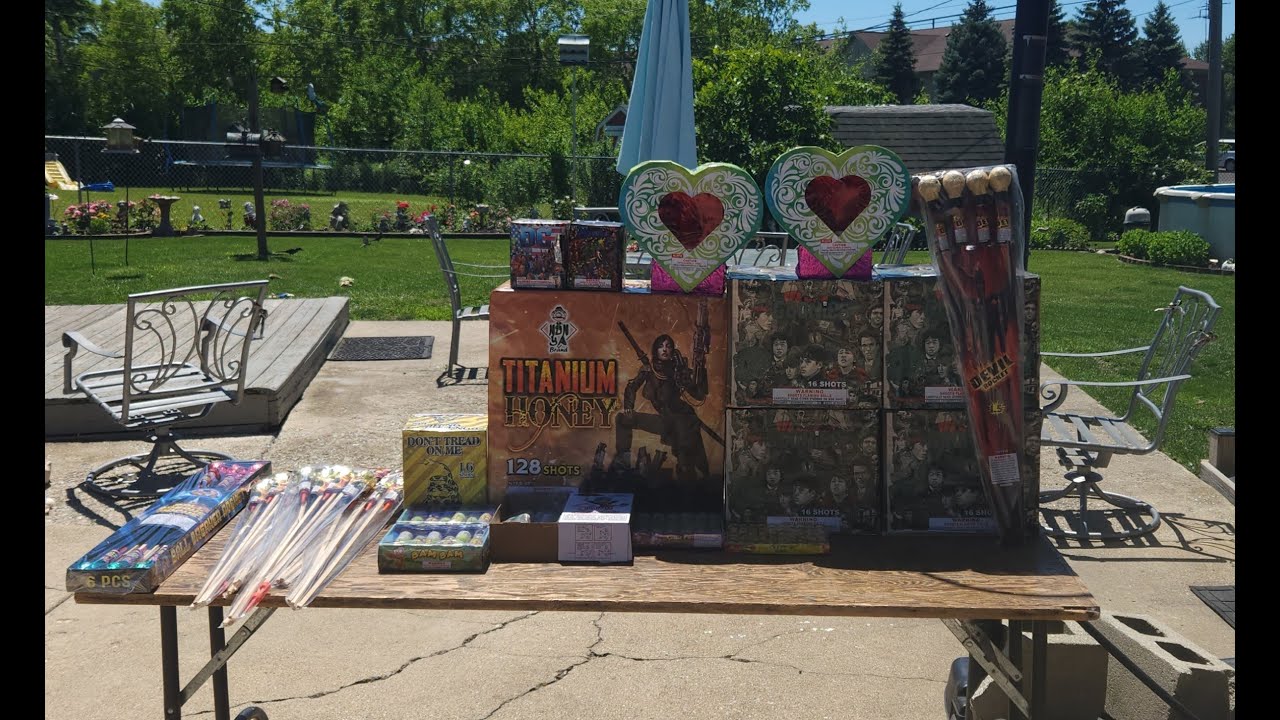 2024 Firework stash part 2! - YouTube