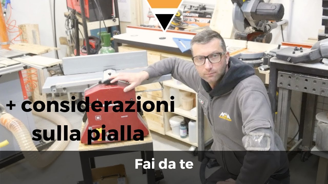 Nuova base mobile per la pialla || Lavorazione del metallo - YouTube