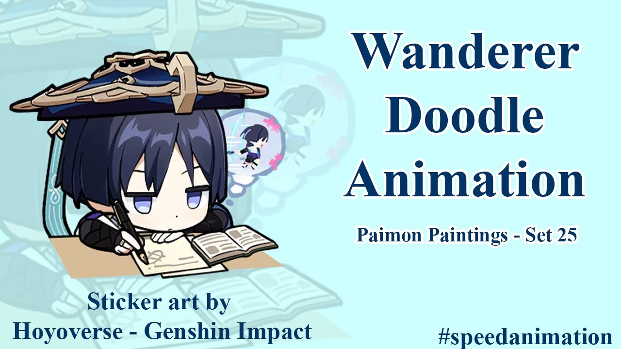 【SPEED ANIMATION】Wanderer Doodle Animation Timelapse - YouTube