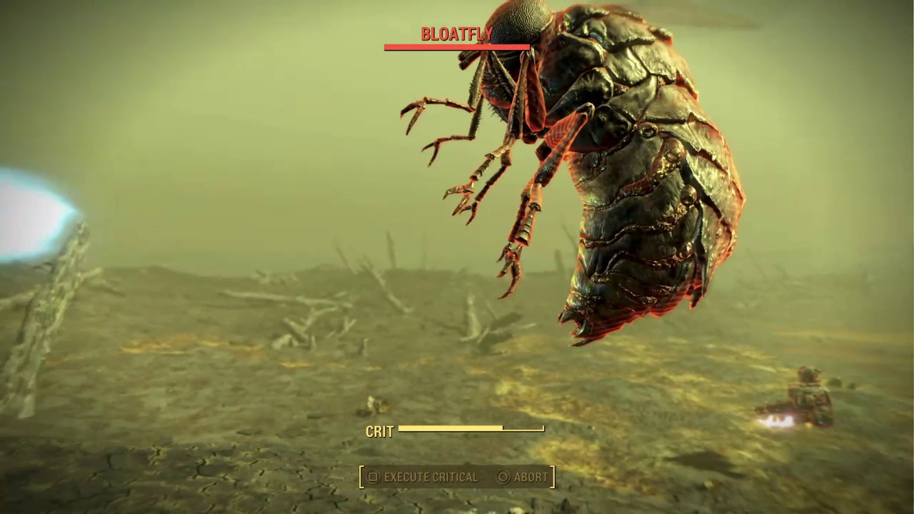 Fallout 4 - Bloatfly @ Glowing Sea - YouTube