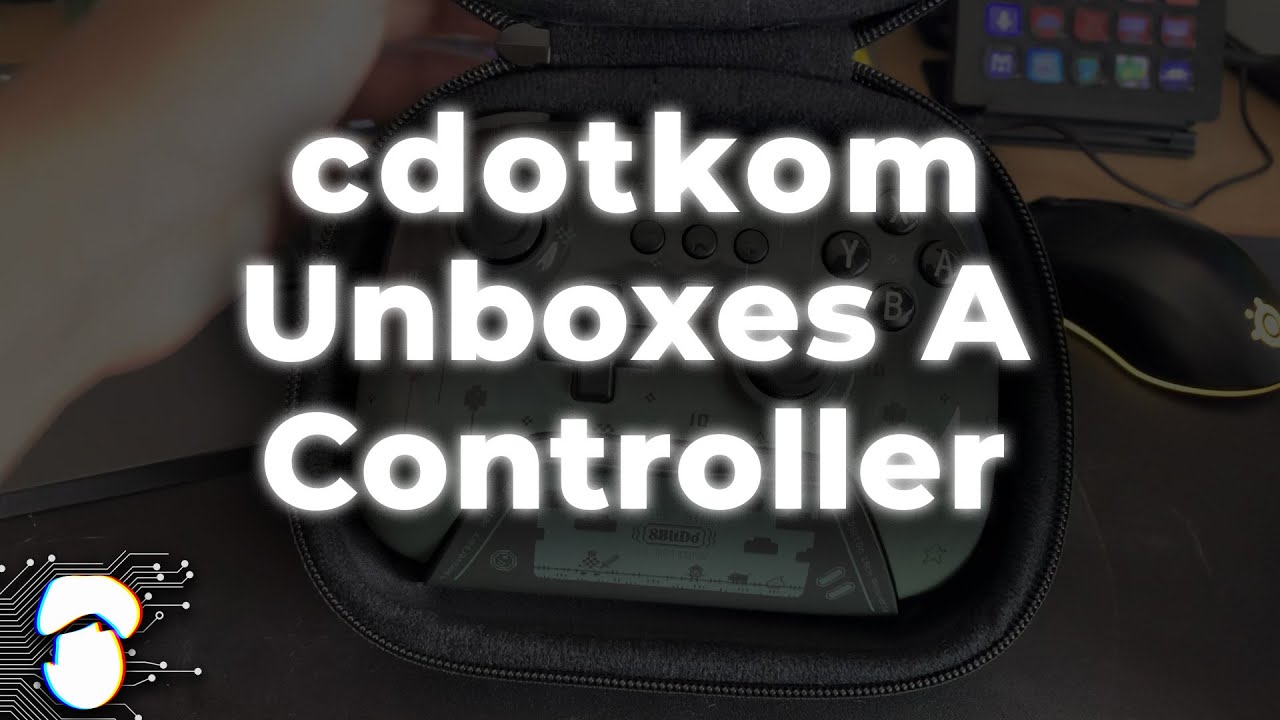cdotkom Unboxes A Controller - YouTube
