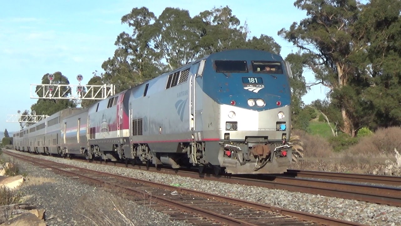 Amtrak Train 5 31jan18 1 - YouTube