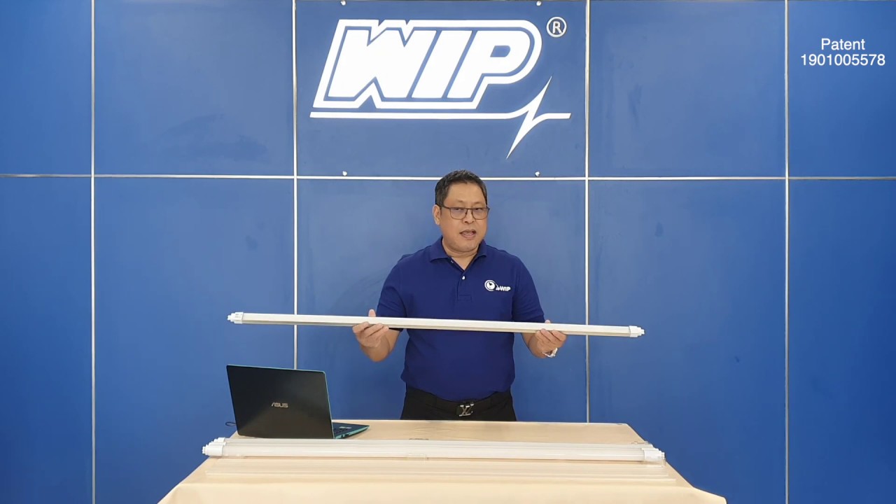 WIP The First LED Linear T8 - YouTube