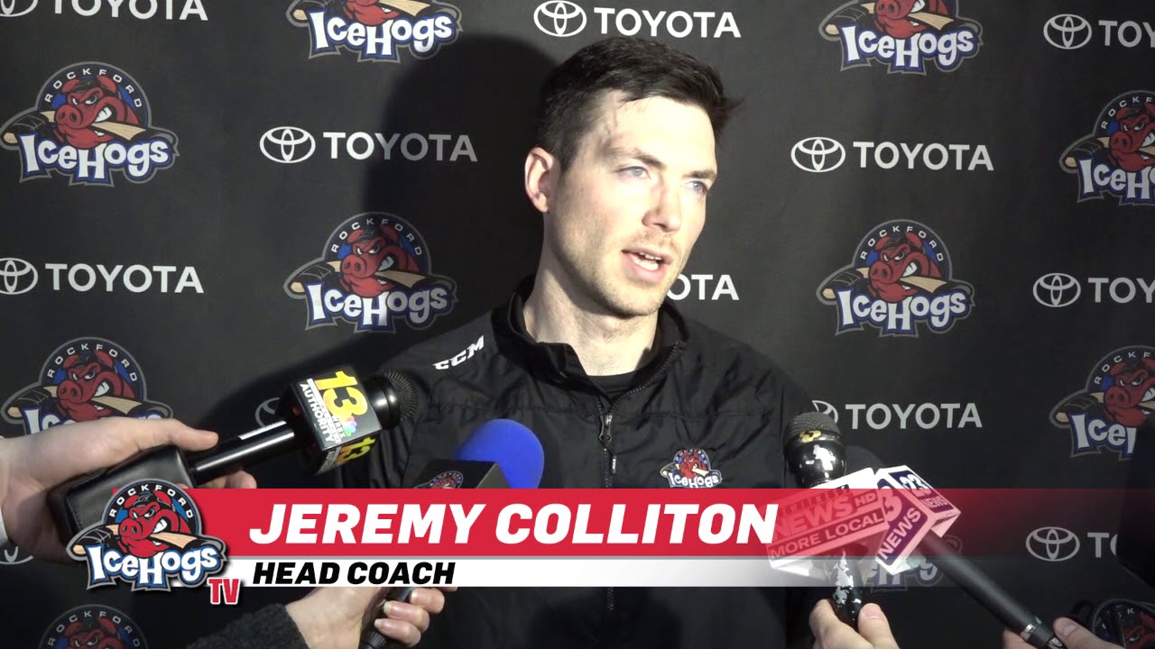 Jeremy Colliton Media Day March 21 ,2018 - YouTube