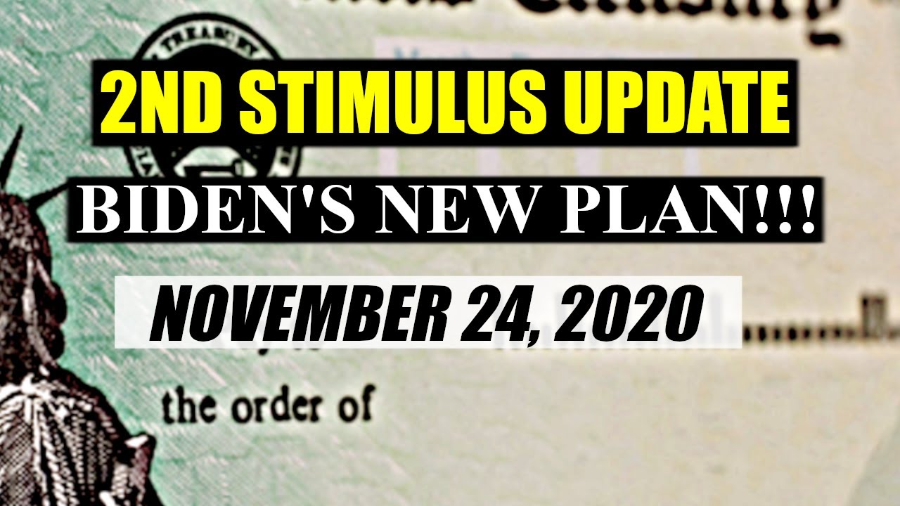 President-Elect Biden JUST ANNOUNCED New Plan!!! 2nd Stimulus Package ...