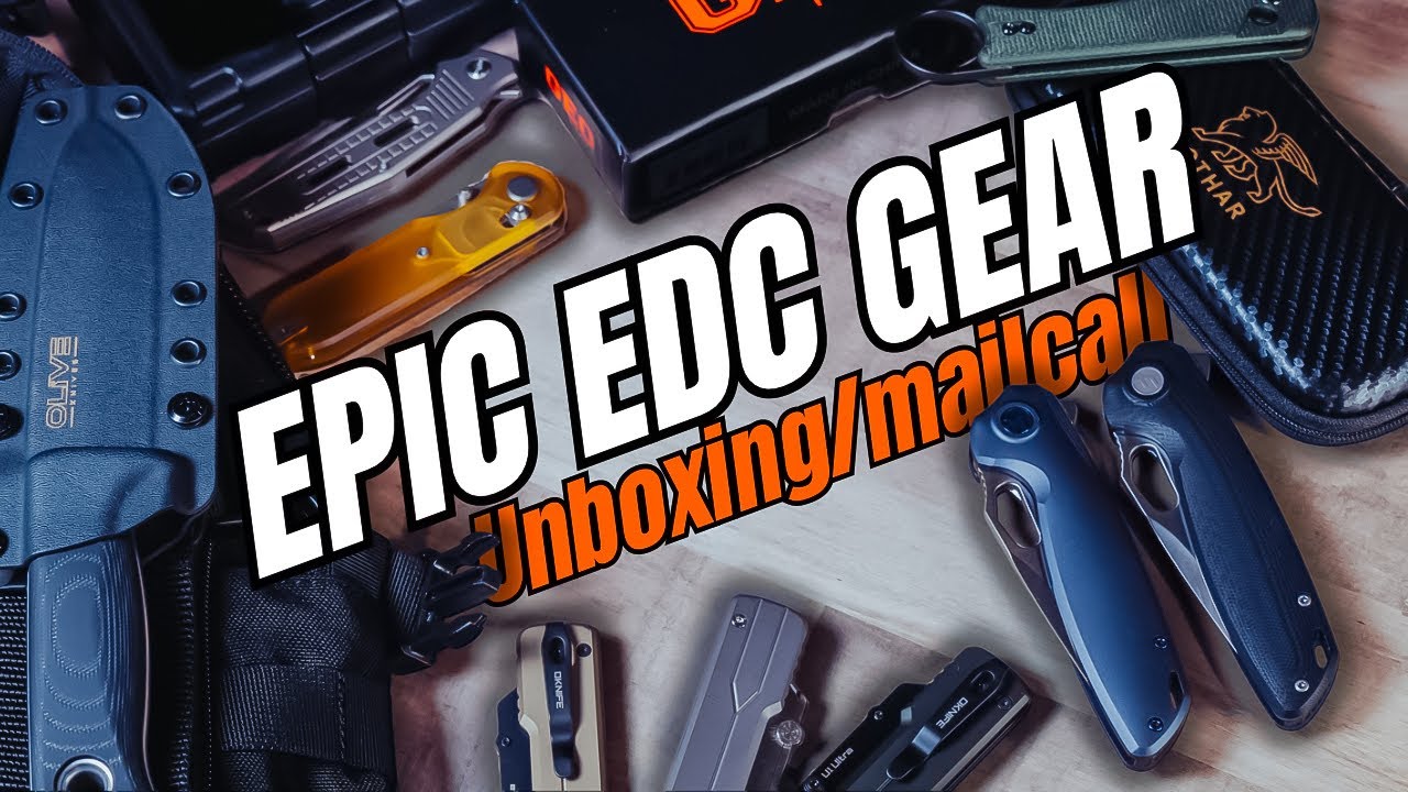 Unboxing Epic EDC Gear 2025 | you won’t want to miss these - YouTube