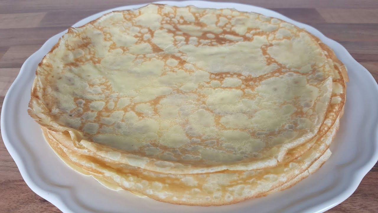 CRÊPES NATURES (elles sont simples, faciles et savoureuses) - YouTube