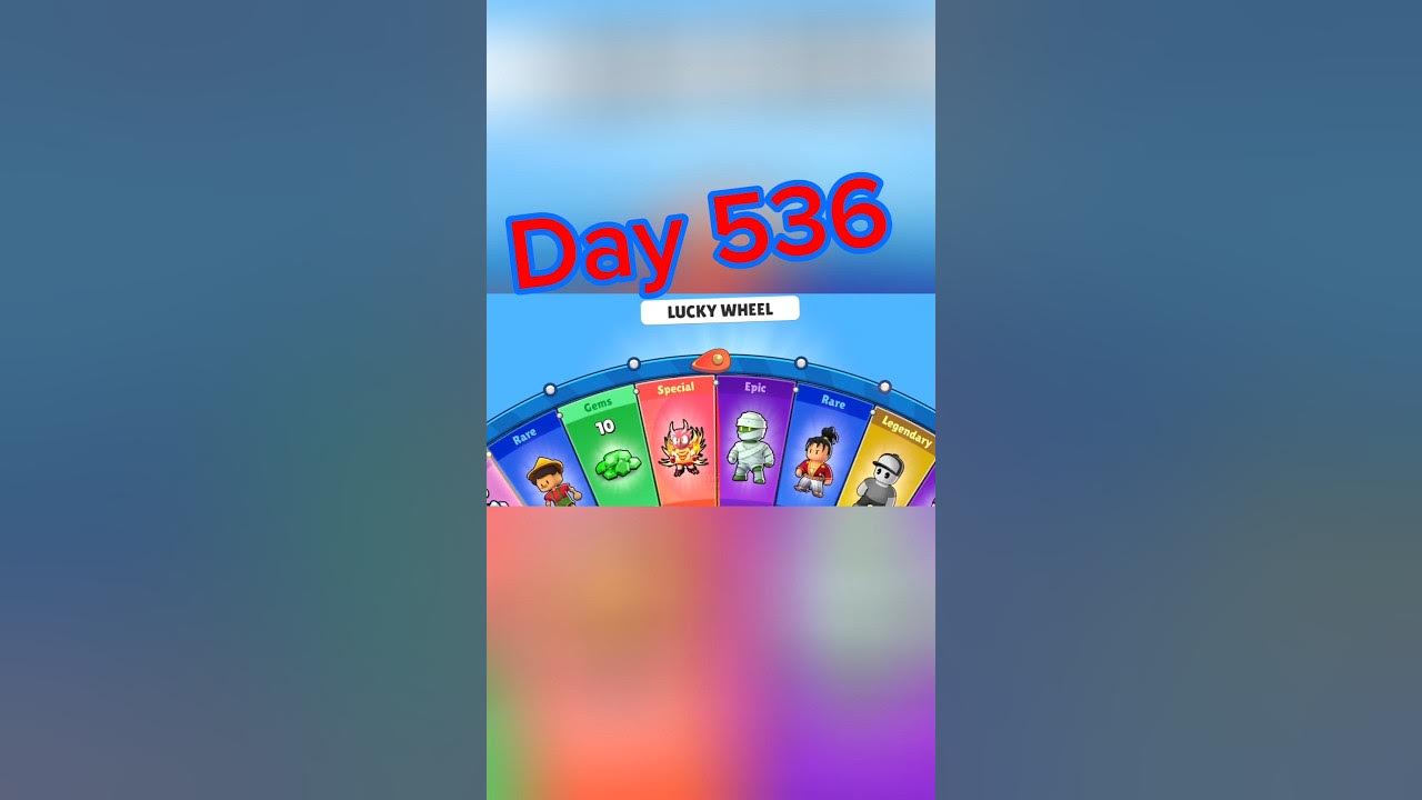 Day 536 of spinning the stumble guys wheel - YouTube