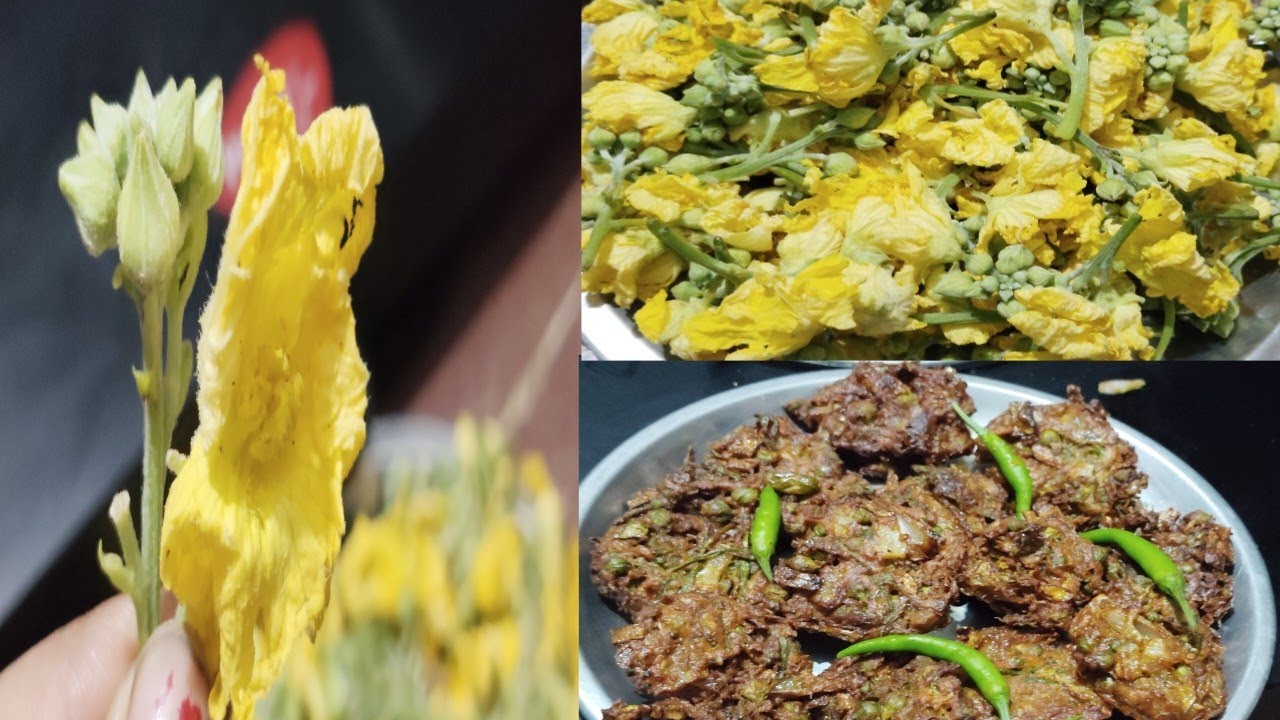 nenua Ke Phool Ka Pakoda// Phool ka pakoda recipe// how to make Tori ...