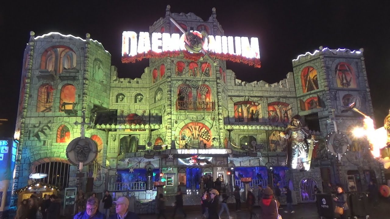 Daemonium On Ride POV Winter Wonderland Hyde Park London - YouTube