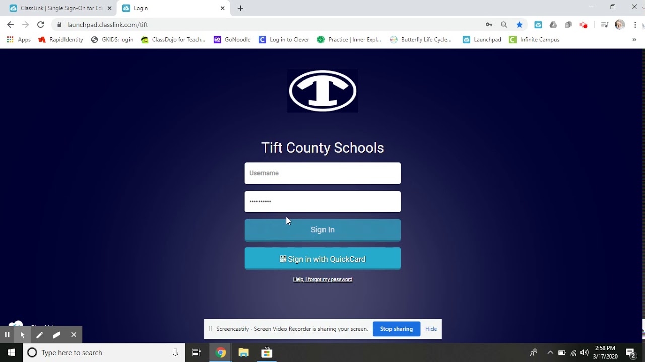 Video 2: How to Get on Classlink on Chromebook - YouTube
