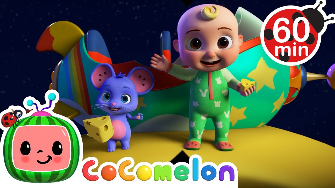 Mimi's Rocket to the Moon | 🌈 CoComelon Sing Along Songs 🌈 | Preschool ...