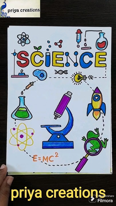 science project | science border design for project | front page ...