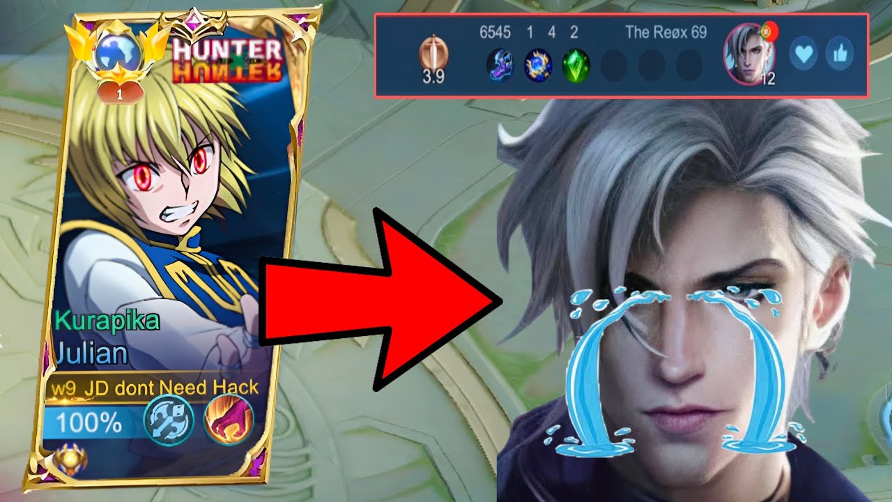 WHAT A DMG ! Top Global Julian best Build 2026, Kurapika Skin Julian ...
