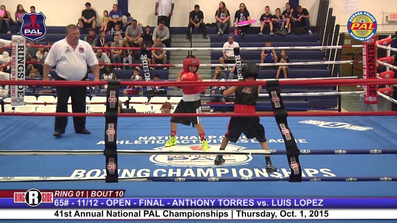 41st Nat. PAL Boxing Tournament | ANTHONY TORRES vs. LUIS LOPEZ - YouTube
