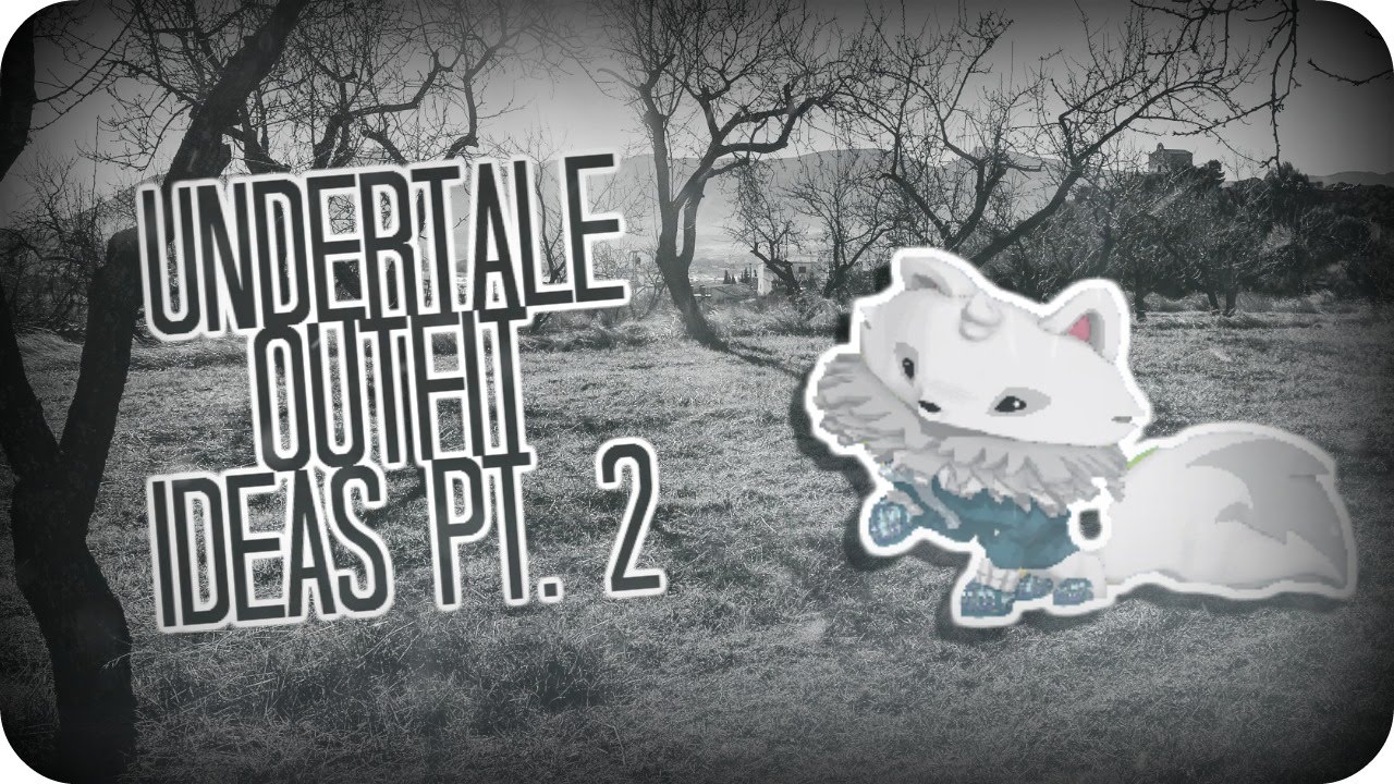 【ANIMAL JAM】 Undertale Outfit Ideas Pt. 2 - YouTube